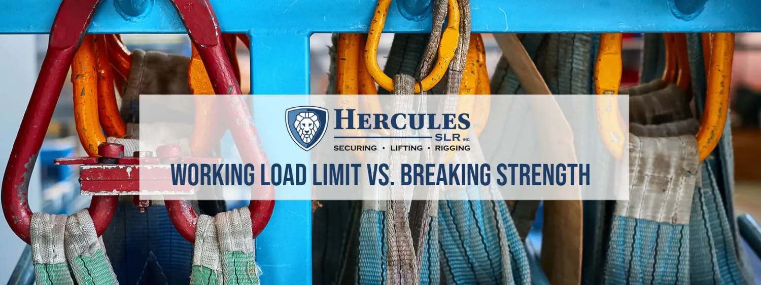 Limite de charge de travail vs. résistance à la rupture – Hercules Lifting